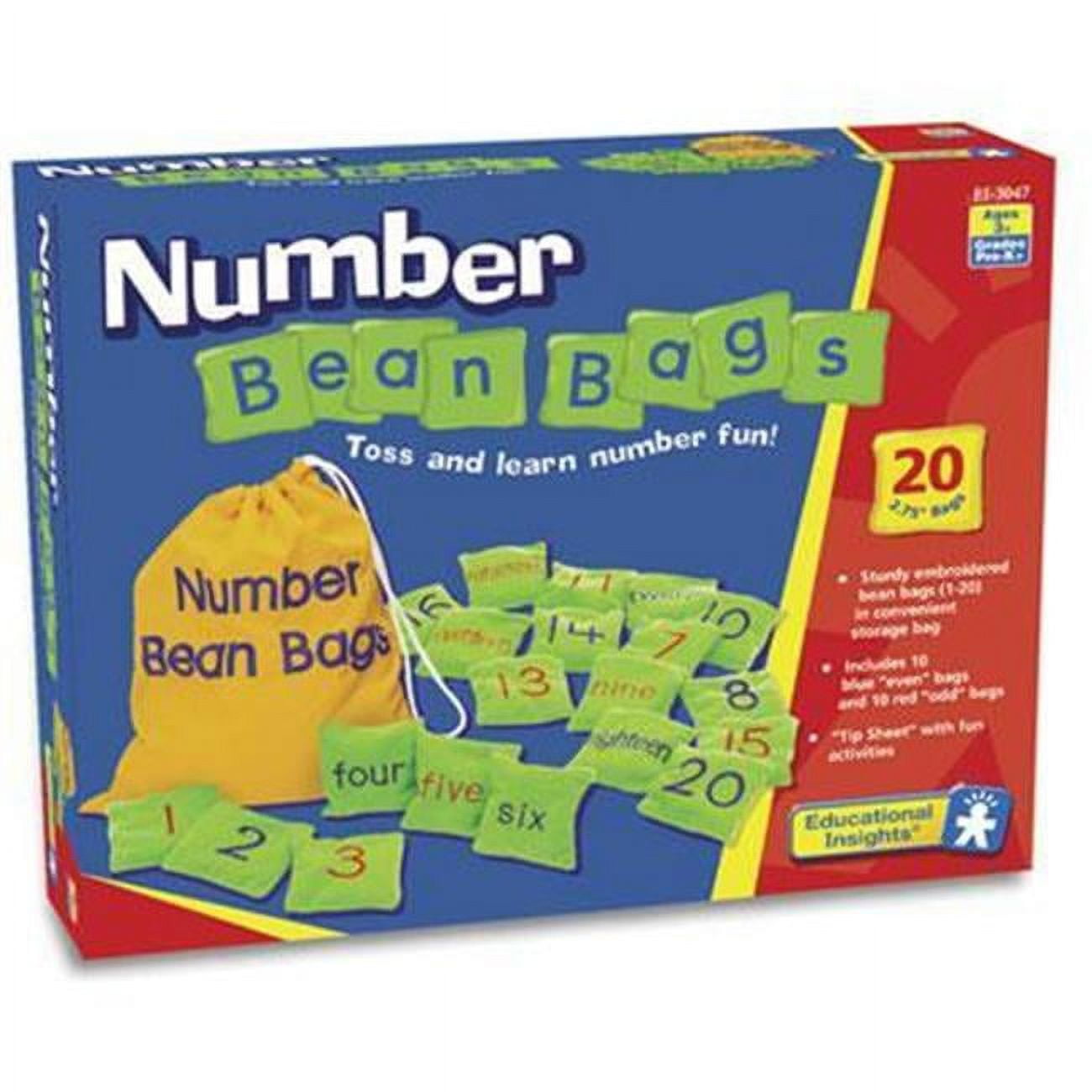 Learning Resources Ed In Play Number Bean Bags