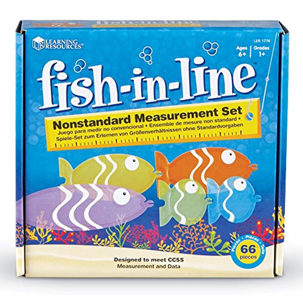 Learning Resources Fish-In-Line Nonstandard Measurement Set - Walmart.com