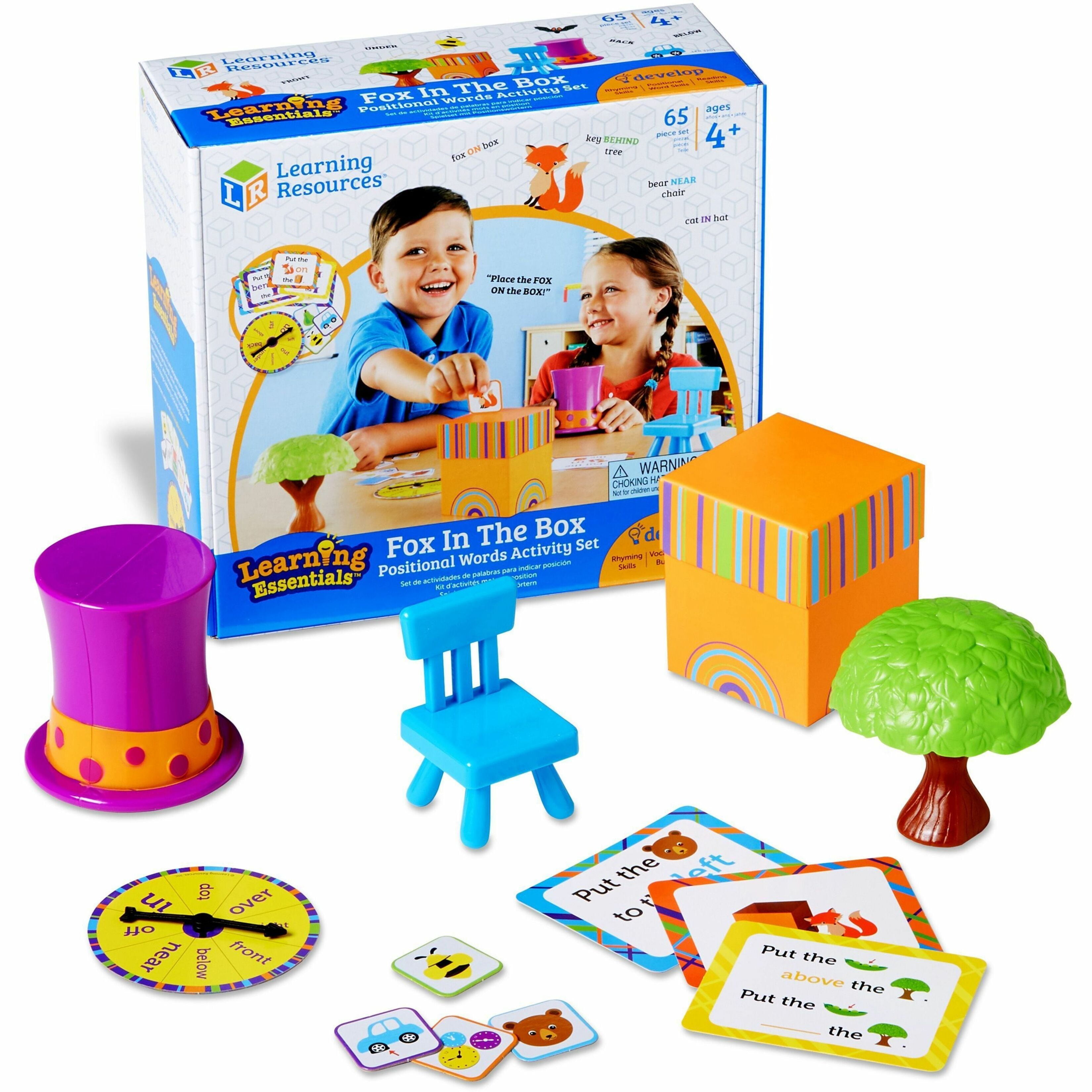 Learning Resources Fox-In-A-Box Position Word Game - Walmart.com