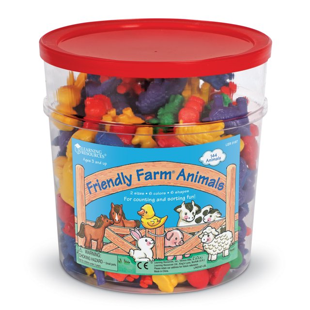 Learning Resources Friendly Farm Animals Good Job Jar - Walmart.com