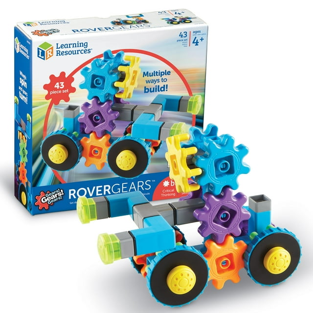 Learning Resources Gears! Gears! Gears! Rover Gears, Building Set ...