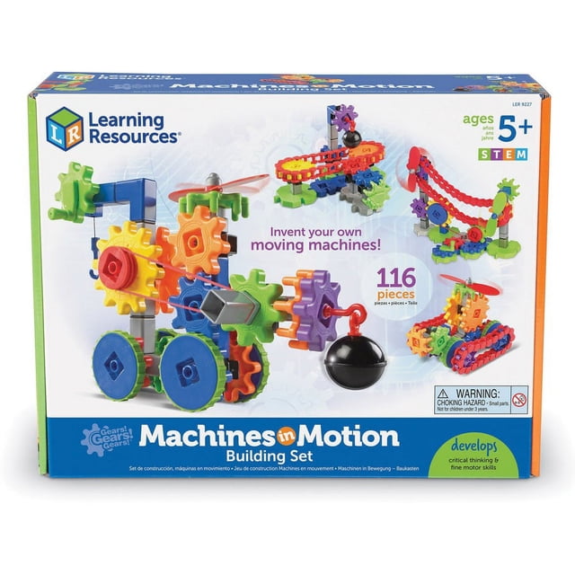 Learning Resources Gears! Gears! Gears! Machines in Motion - Theme ...