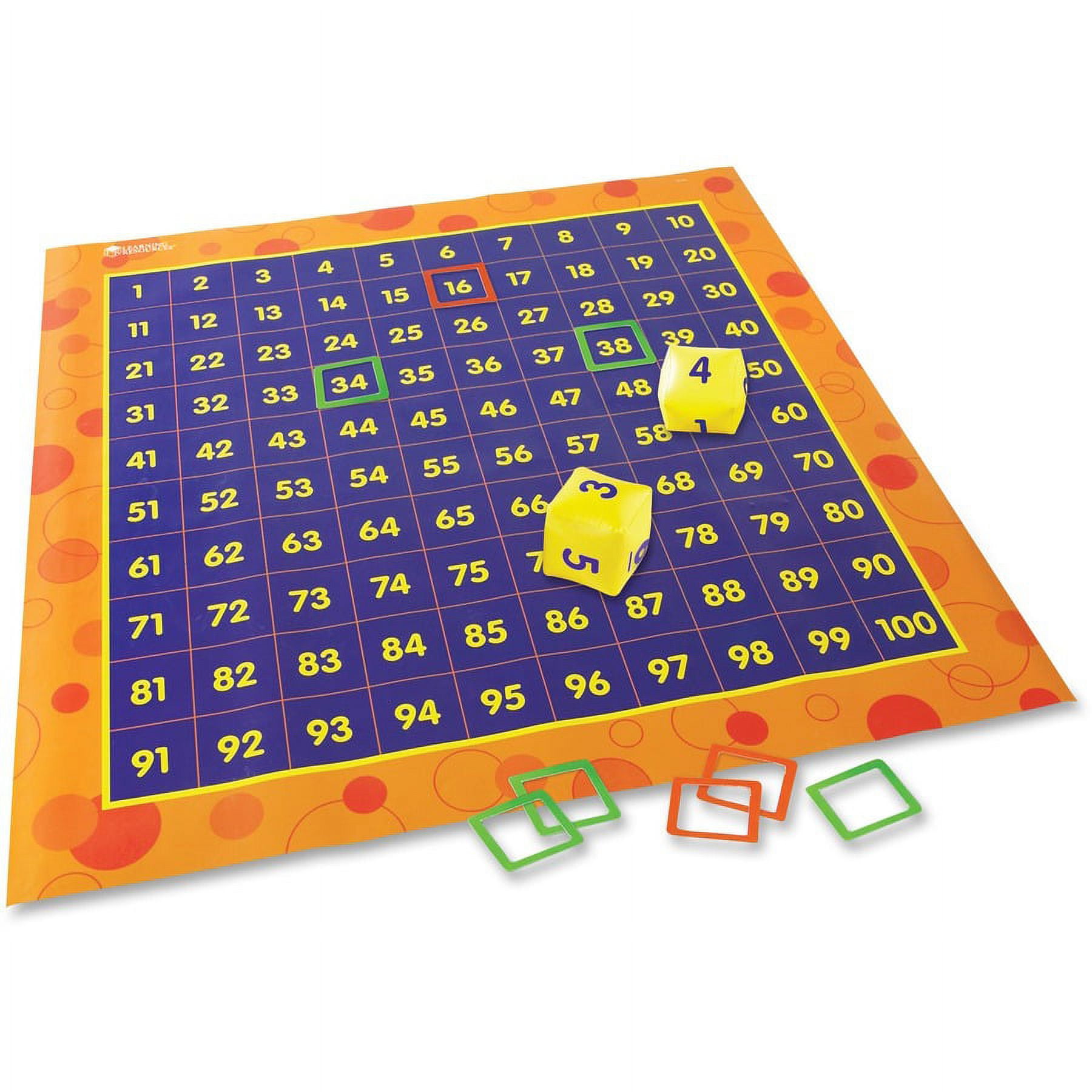 Learning Resources Hip Hoppin' Hundred Mat Floor Game - Theme/Subject ...
