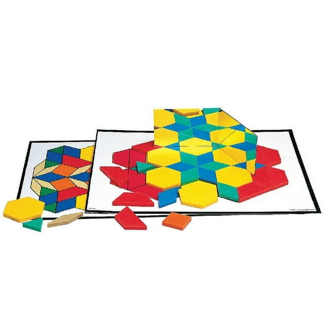 Learning Resources® Intermediate Pattern Block Design Cards, 36/Pkg - Walmart.com