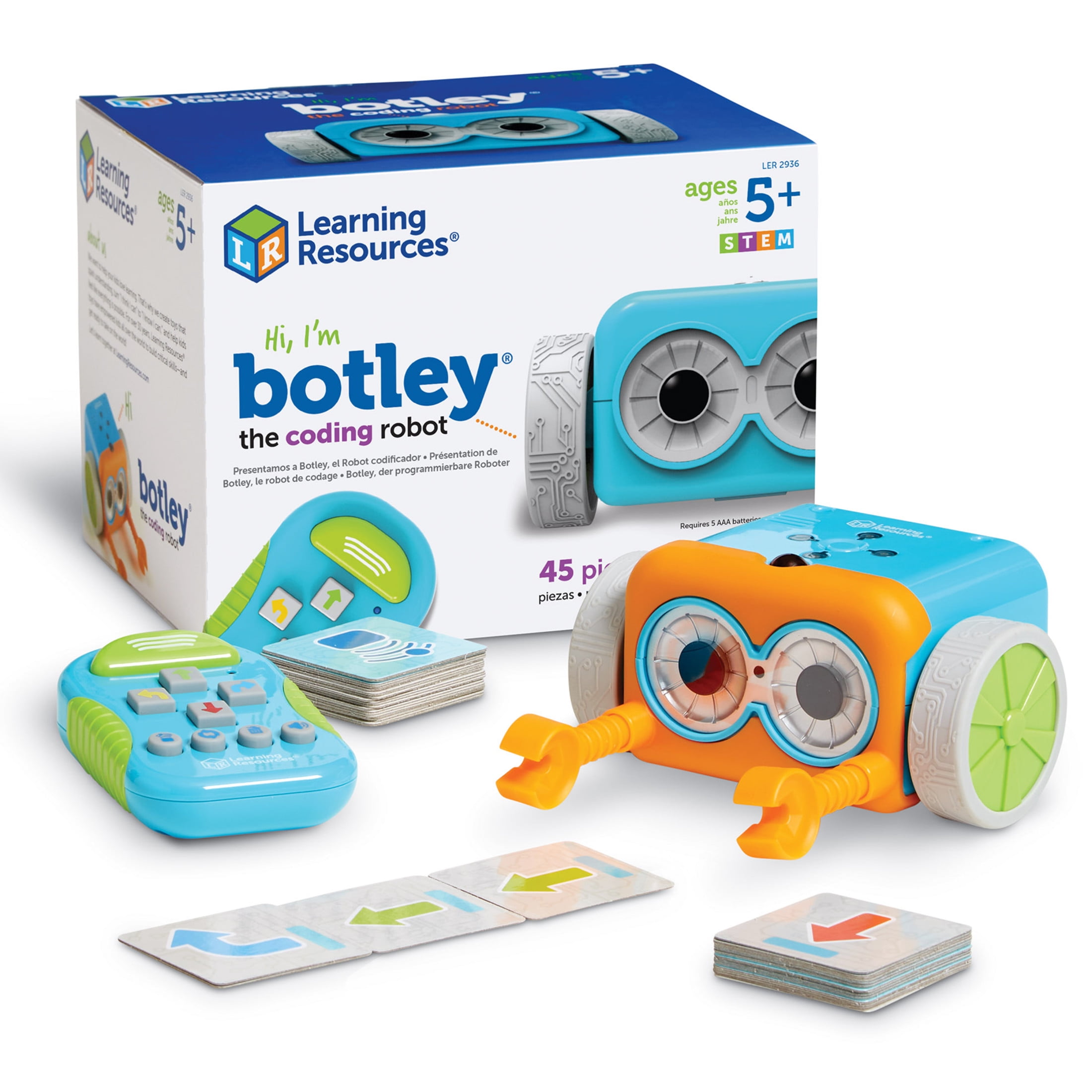 Learning Resources Botley Coding Robot, STEM Science Toy for Kids, Code ...