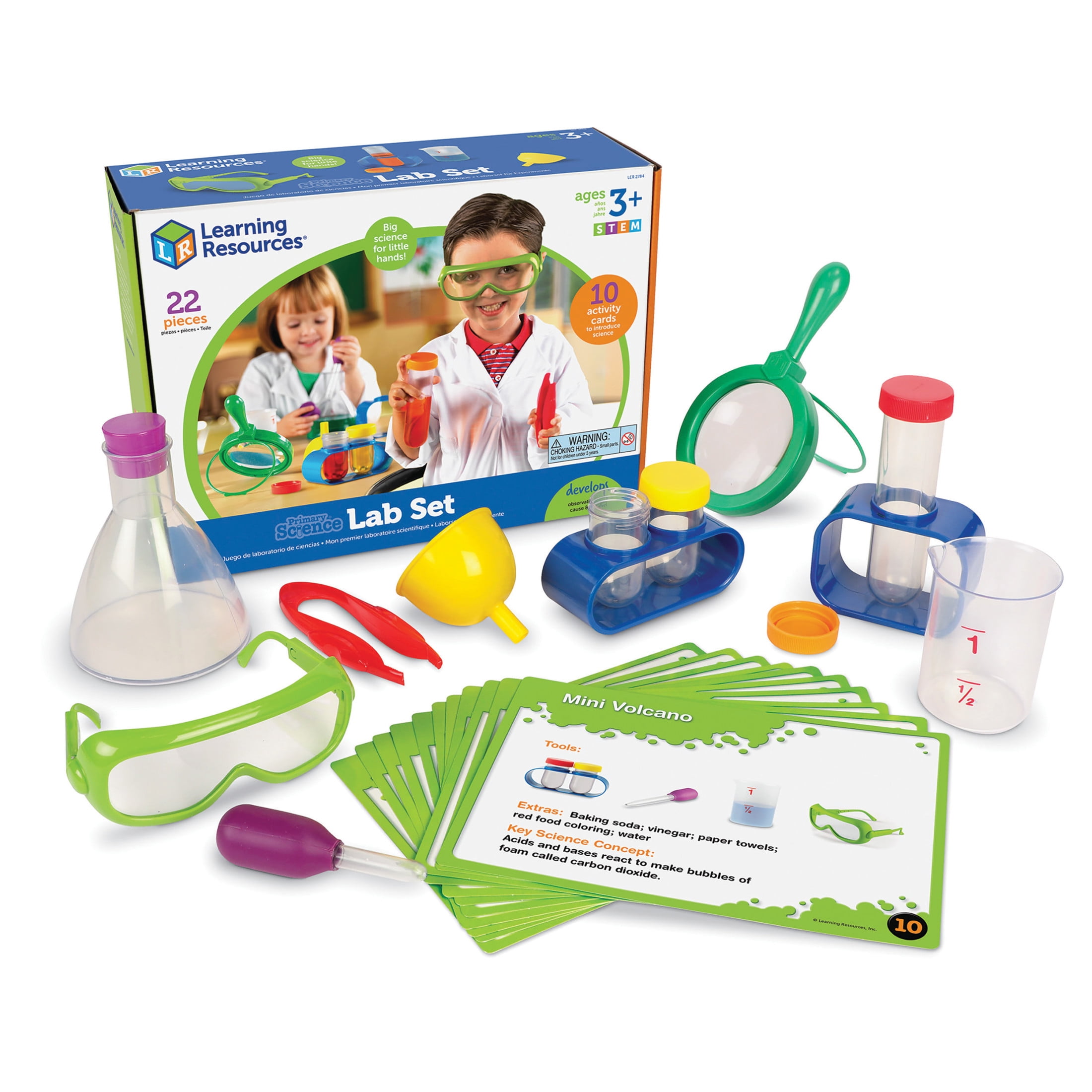 Learning Resources Primary Science Lab Set, Science Kit for Kids, Ages ...