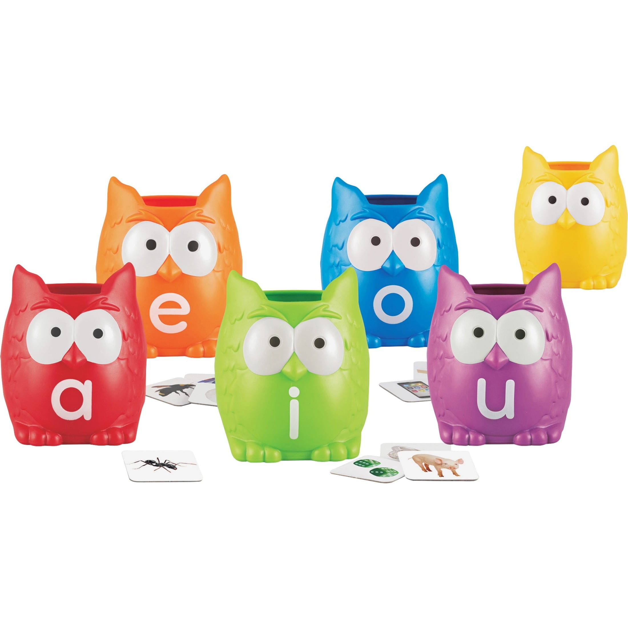 Learning Resources, LRN5460, Vowel Owls Sorting Set, 1 / Set, Assorted ...