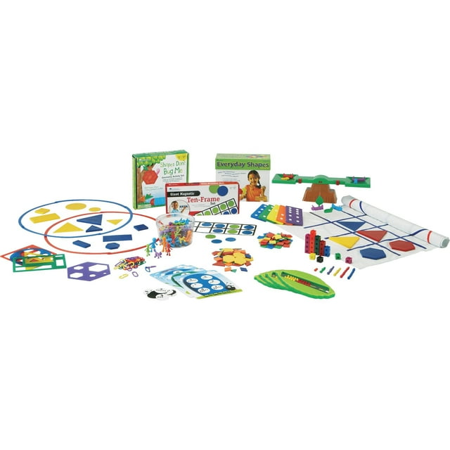 Learning Resources, LRNLER1720, Kindergarten Math Kit, 1 Each, Assorted ...