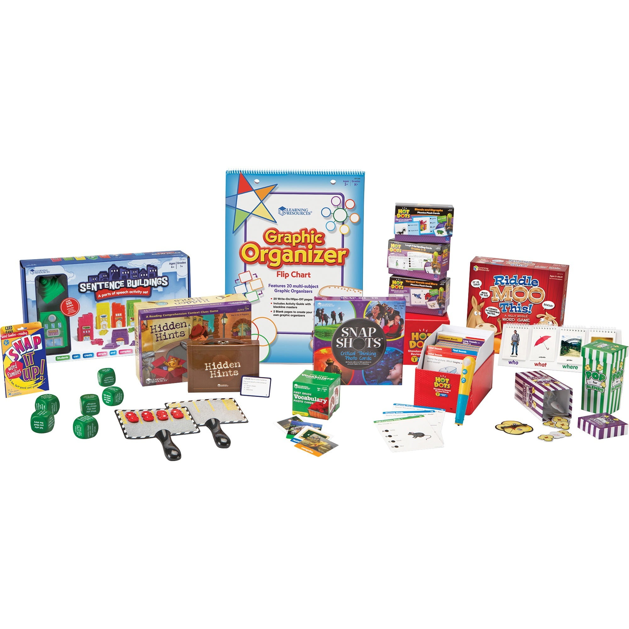 Learning Resources, LRNLER1821, Grade 1 ELA Kit, 1 Each - Walmart.com
