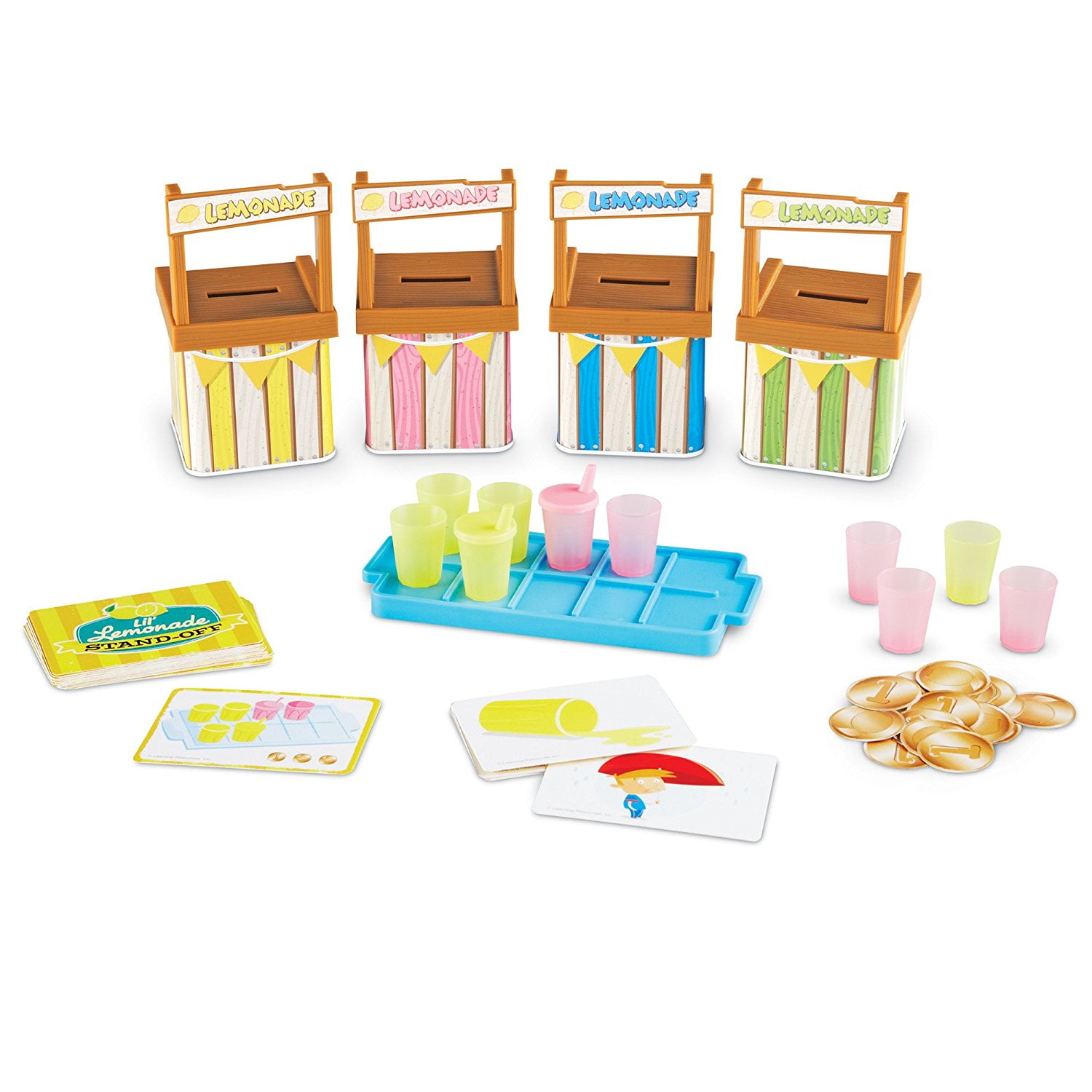 Learning Resources Lil' Lemonade Stand-off a Memory Matching Game ...