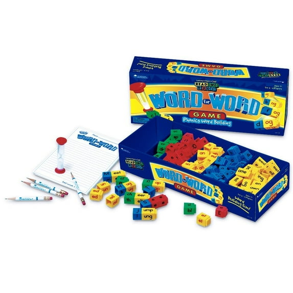 Learning Resources, Lrnler7180, Reading Rods Word Phonics Game, 1 Each ...