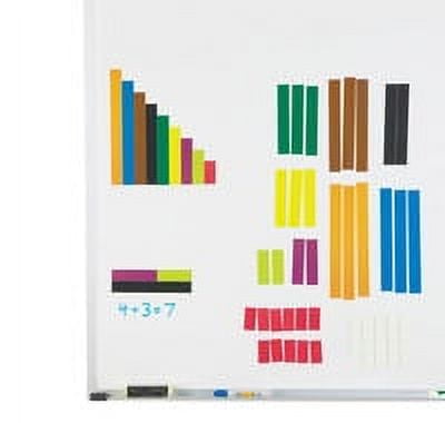 Learning Resources Magnetic Cuisenaire Rods, Math Manipulatives, Early ...