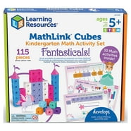 hand2mind MathLink Cubes Activity Set Numberblocks 21-30, Educational ...