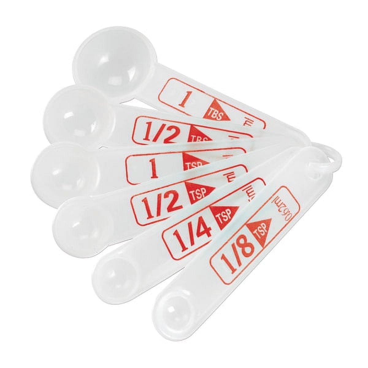 Learning Resources® Measuring Spoons, Pre-K - Grade 8, 6 Spoons Per Set ...