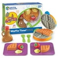Learning Resources New Sprouts Waffle Time - 14 Pieces, Boys and Girls Ages 18mons+, Food Play ...