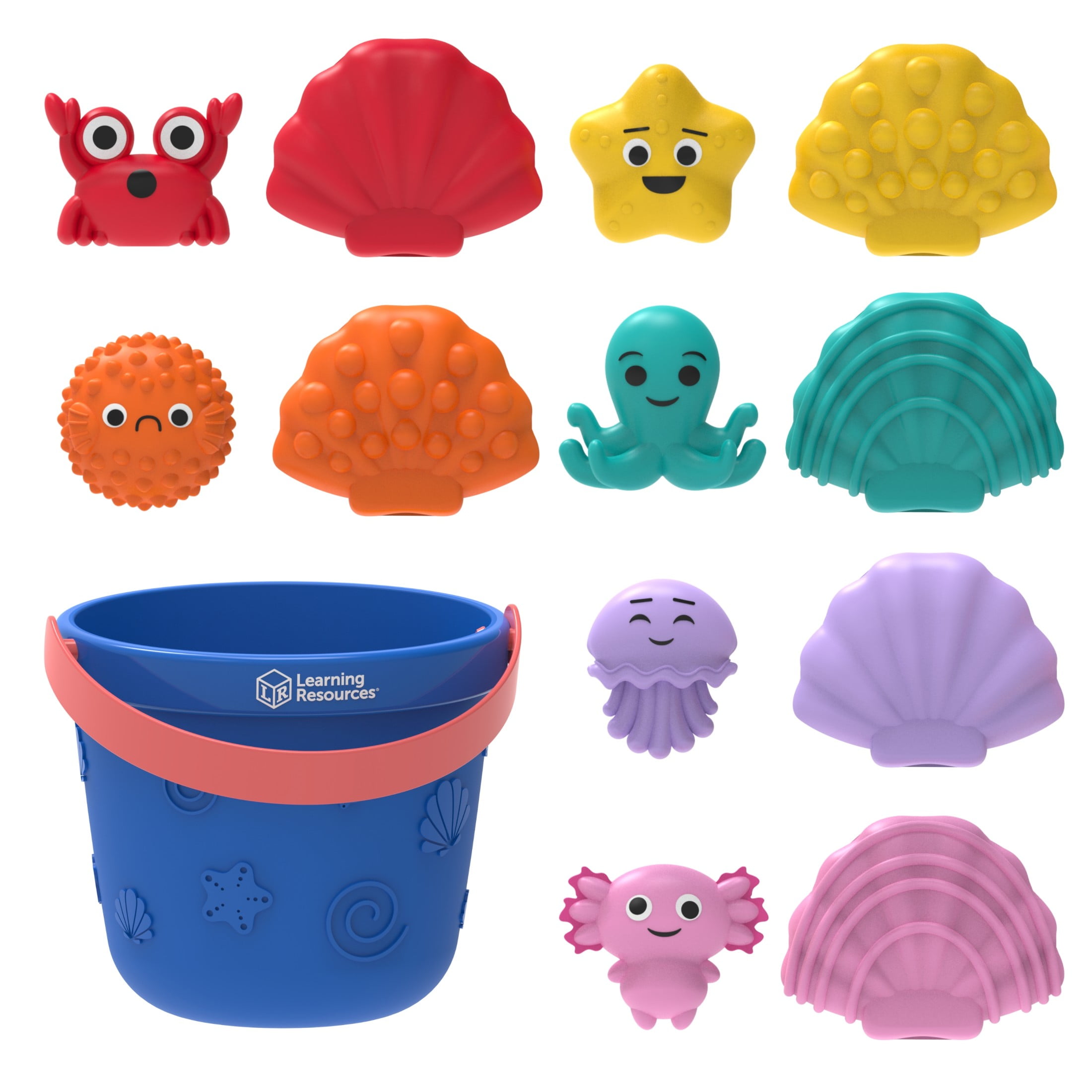 Learning Resources Ocean Emotions Seashells - Walmart.com
