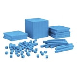 Learning Resources Plastic Base Ten Starter Kit, 141 Pieces, Ages 6 and ...