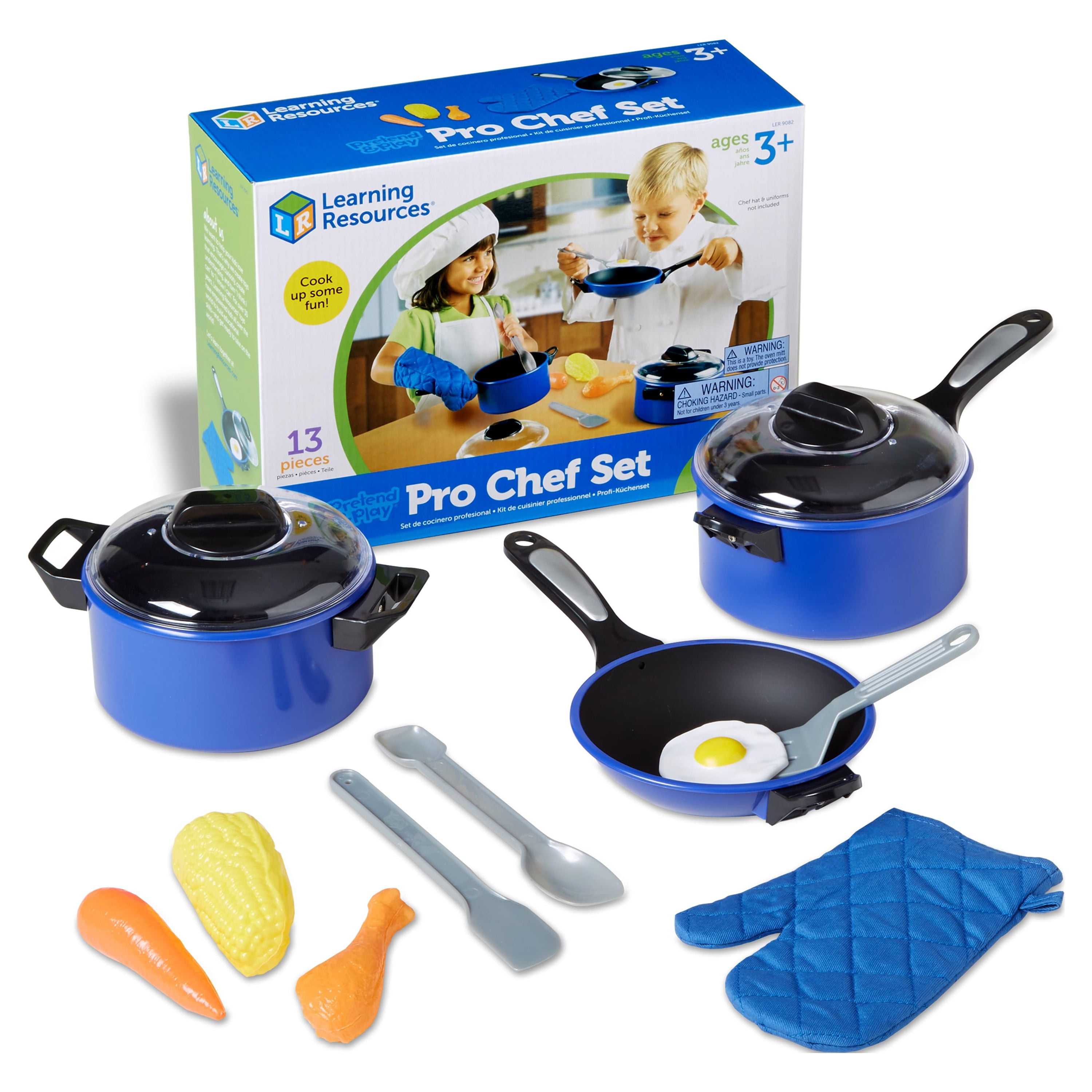 Learning Resources Pretend & Play Pro Chef Set - Walmart.com