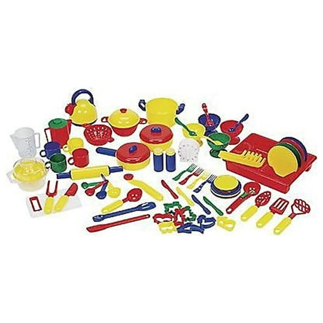 Learning Resources Pretend & Play Kitchen Set: Children's Food Toy with ...