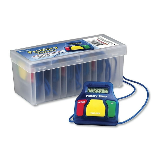 Learning Resources Primary Timers, Set of 6 - Walmart.com