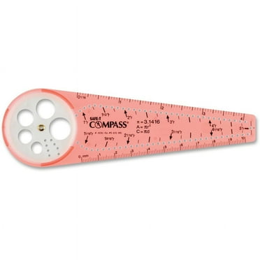 Bullseye Demonstration Compass, U.S. Customary - Walmart.com