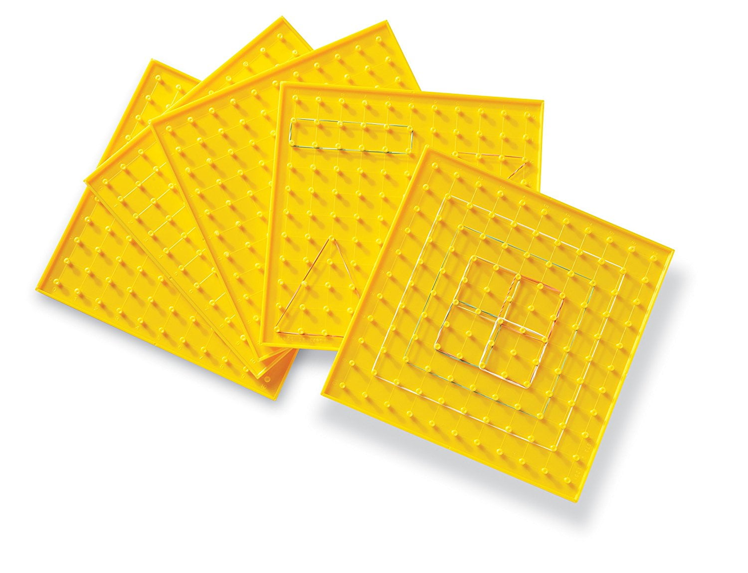 Learning Resources Single-Sided Geoboard, Set of 5, 11" x 11" - Walmart.com