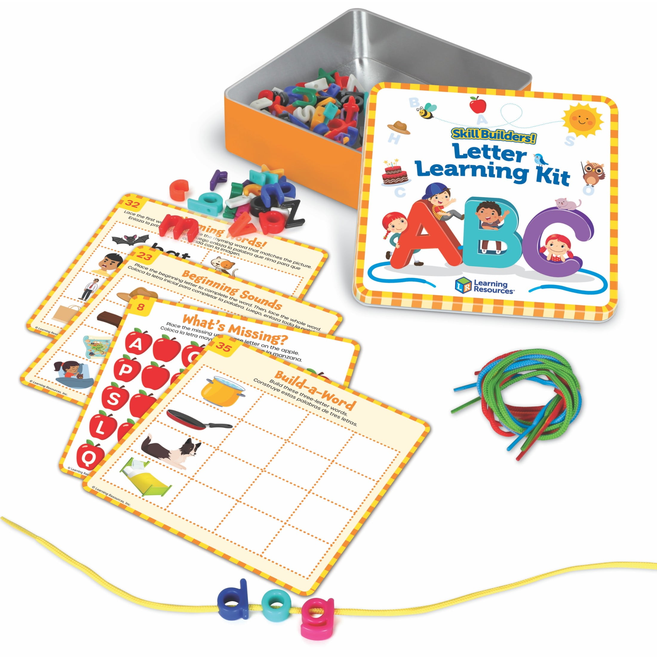 Learning Resources Skill Builders! Letter Learning Kit, Busy Book ...