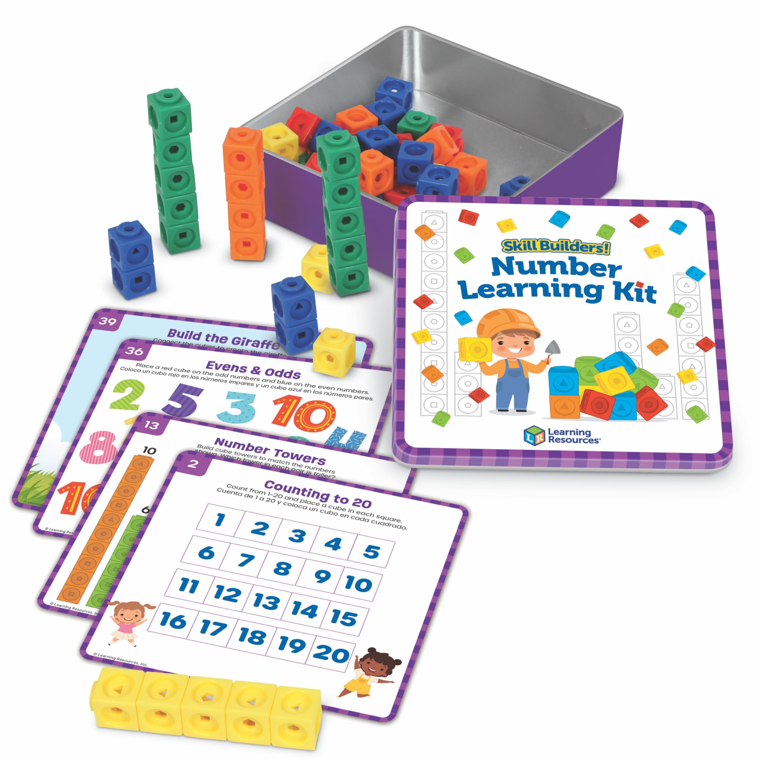 Learning Resources Skillbuilders Numbers Learning Kit, Math ...