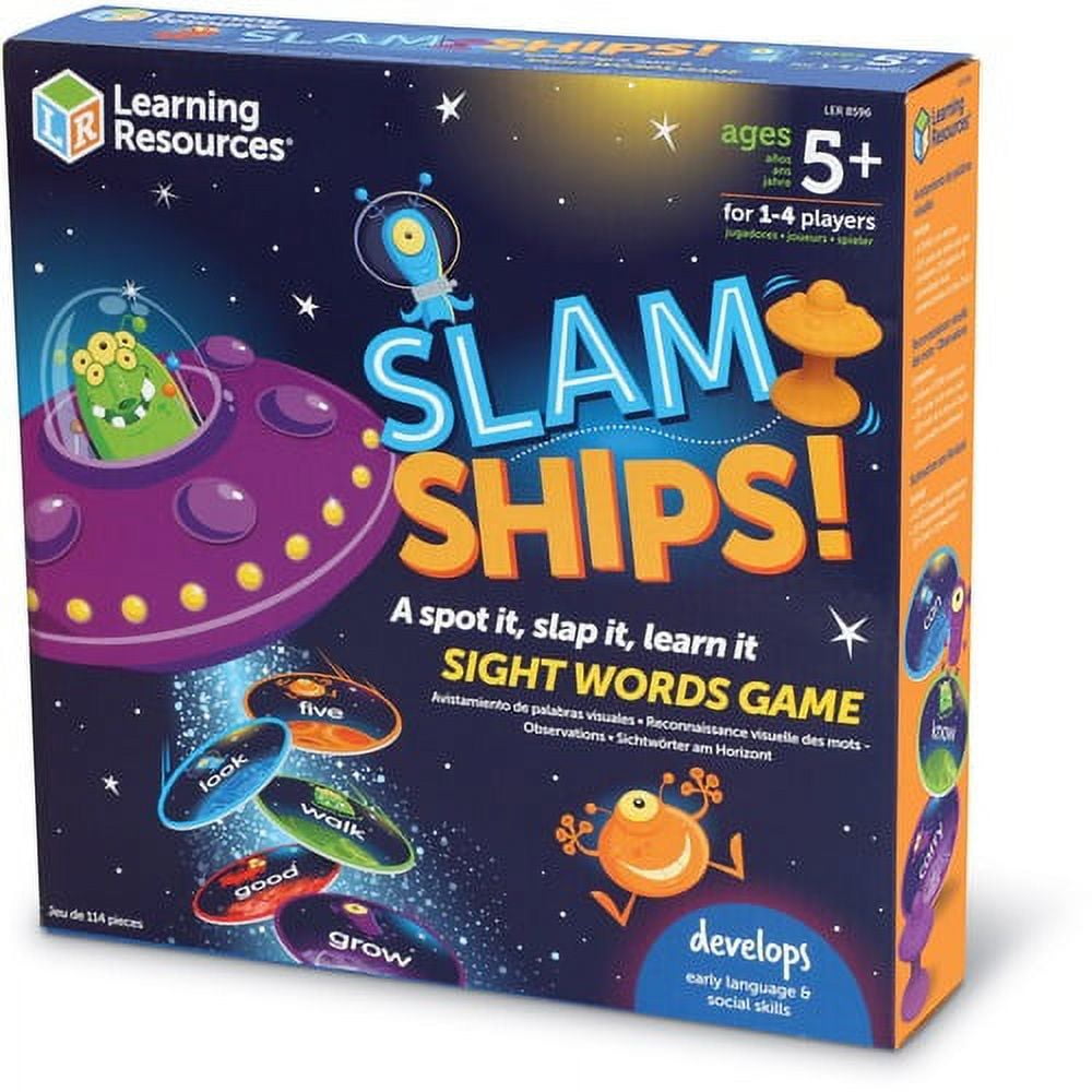 Learning Resources Slam Ships! Sight Words Game - Theme/Subject ...