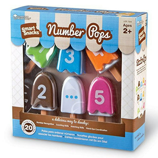 Learning Resources Smart Snacks Number Pops - Walmart.com