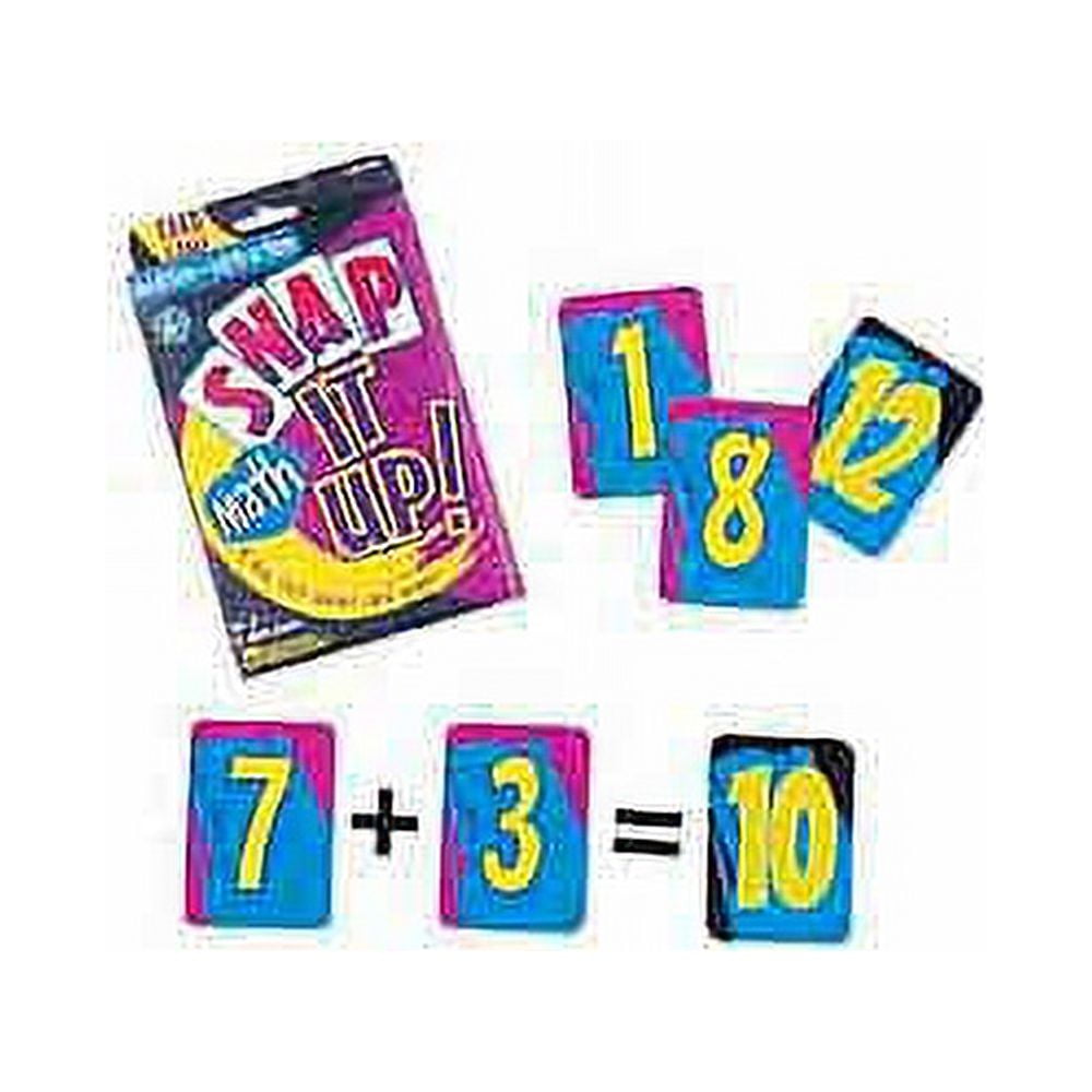 Learning Resources Snap It up! Math: Add/Sub Card Game - Walmart.com