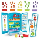 Free Shipping! Learning Resources Sorting Snacks Mini Fridge Play Food Educational Toy for Ages ...