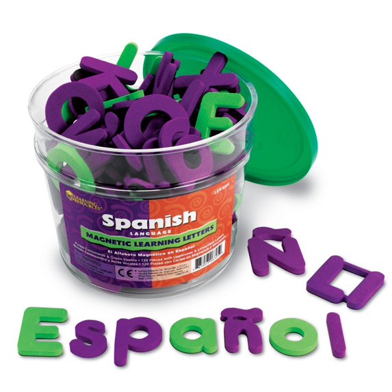Learning Resources Spanish Learning Letters, Ages 3+ - Walmart.com
