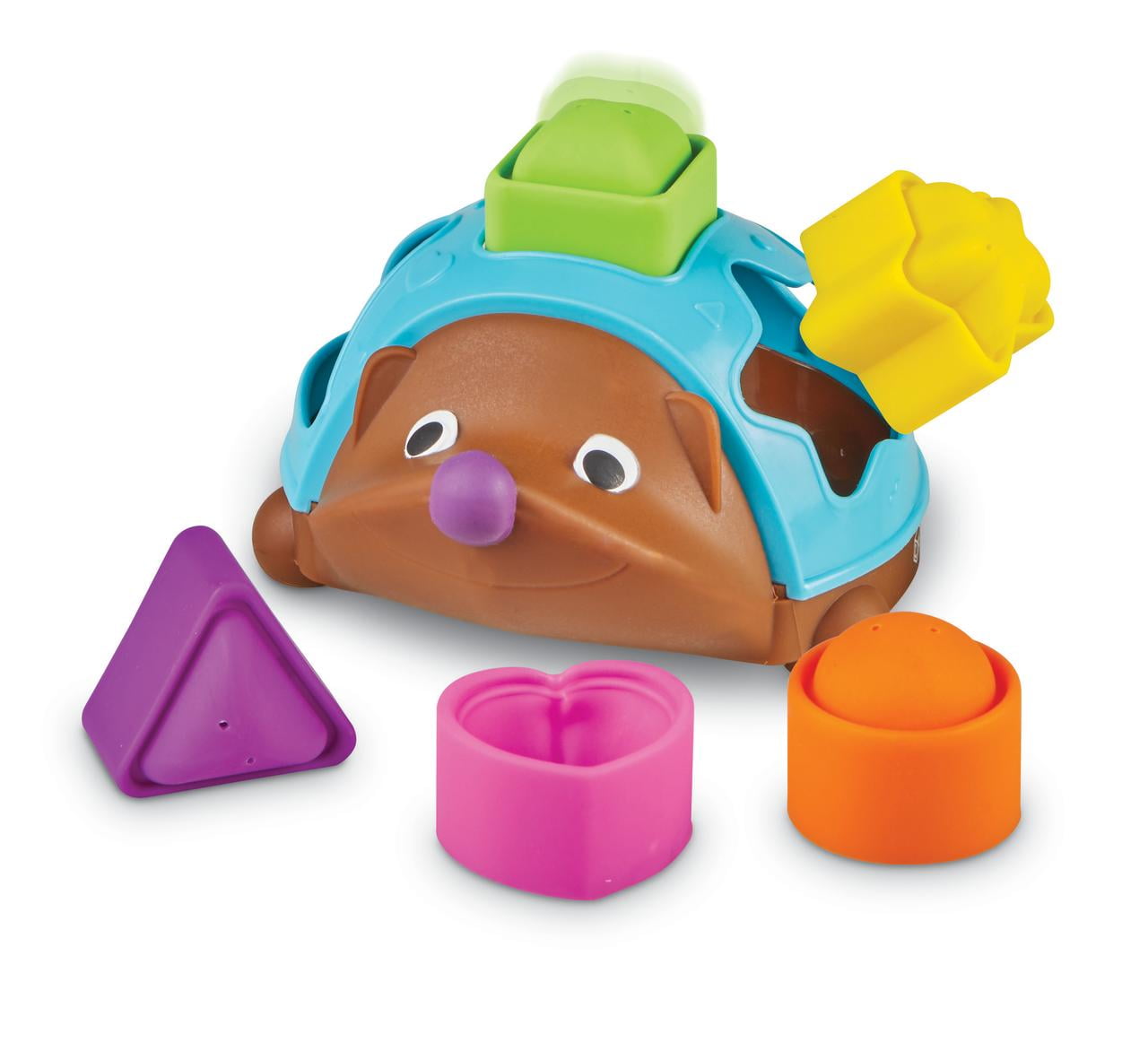 Learning Resources Spike the Fine Motor Hedgehog Poppin' Shapes Sorter ...