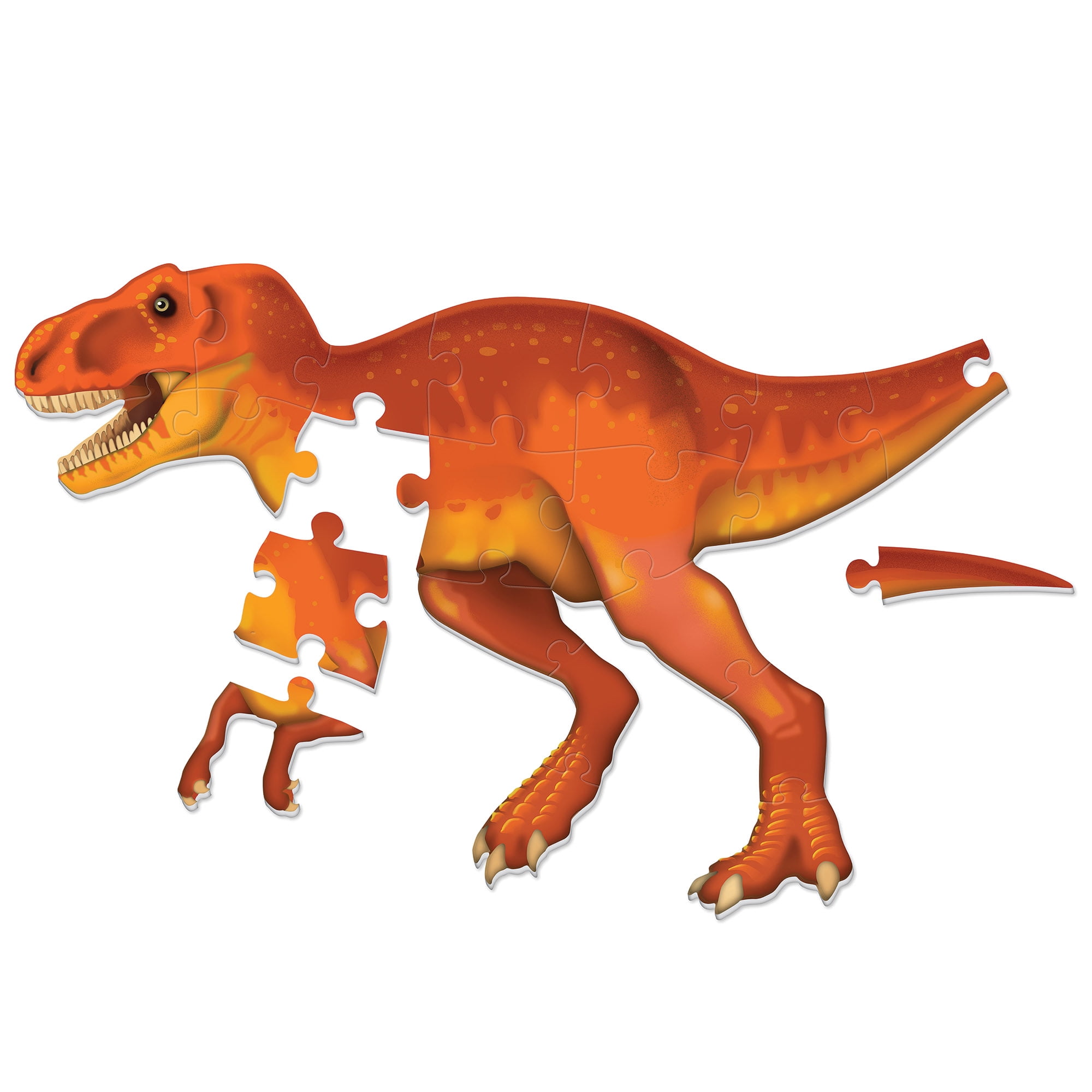 Learning Resources T-Rex Jumbo Dinosaur Floor Puzzle, Problem Solving ...