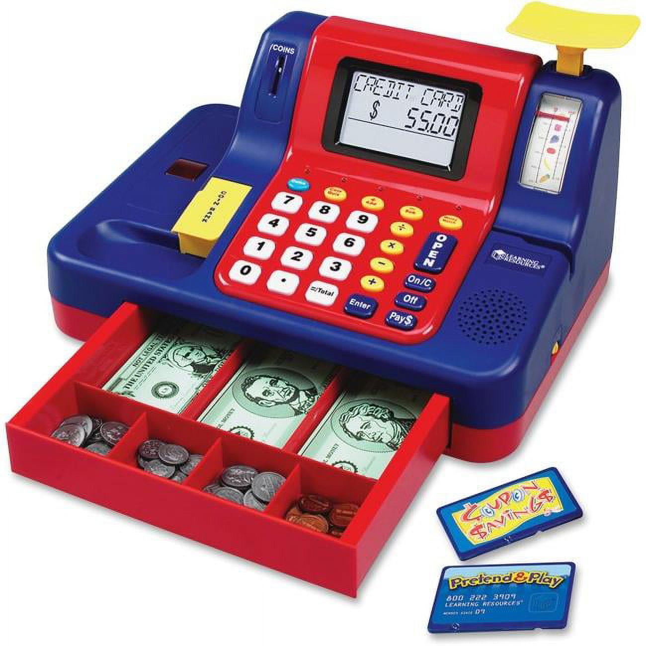 Learning Resources Teaching Cash Register - Walmart.com