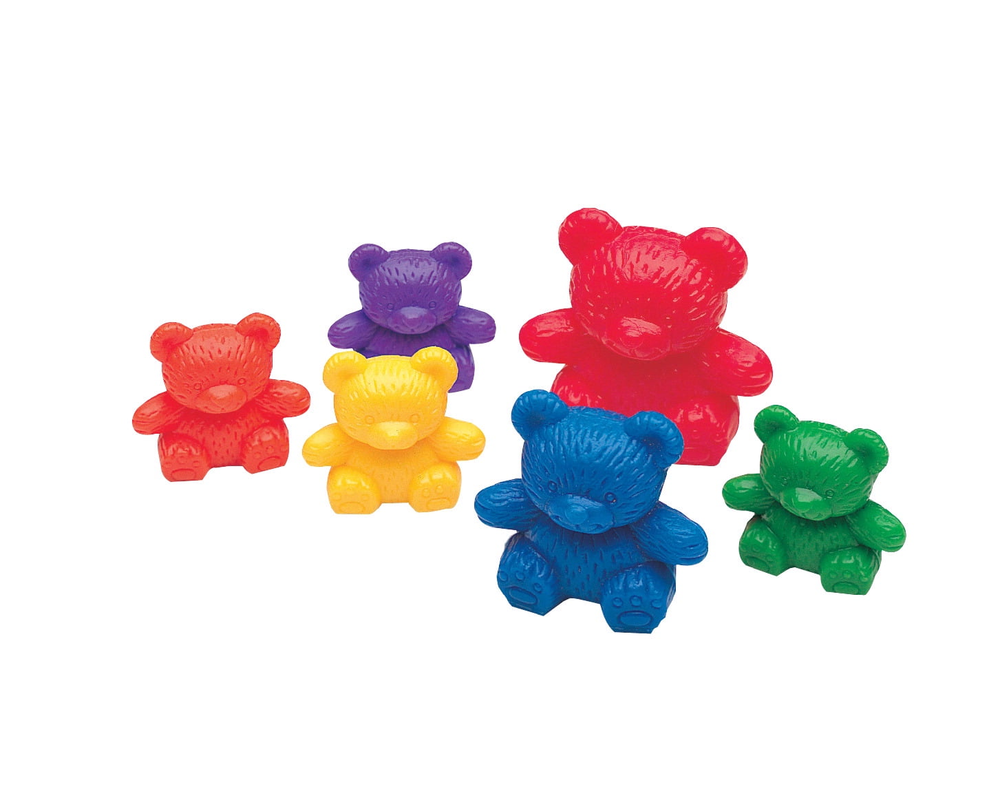 Learning Resources Three Bear Family Rainbow Counters, Set of 96 ...