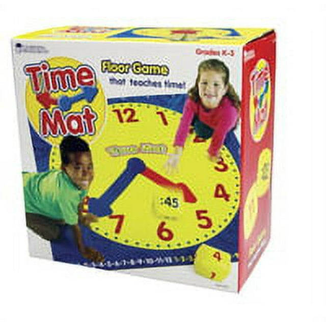 Learning Resources Time Activity Mat, 54 Inches, Ages 5 and Up ...