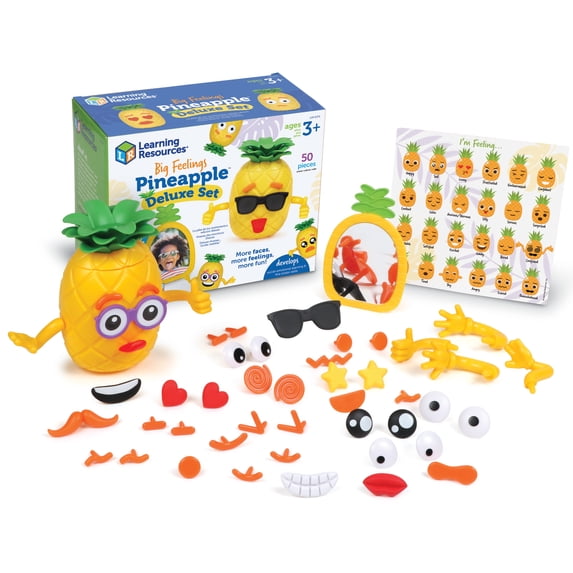 Learning Resources Big Feelings Pineapple Deluxe Set Social Emotional ...