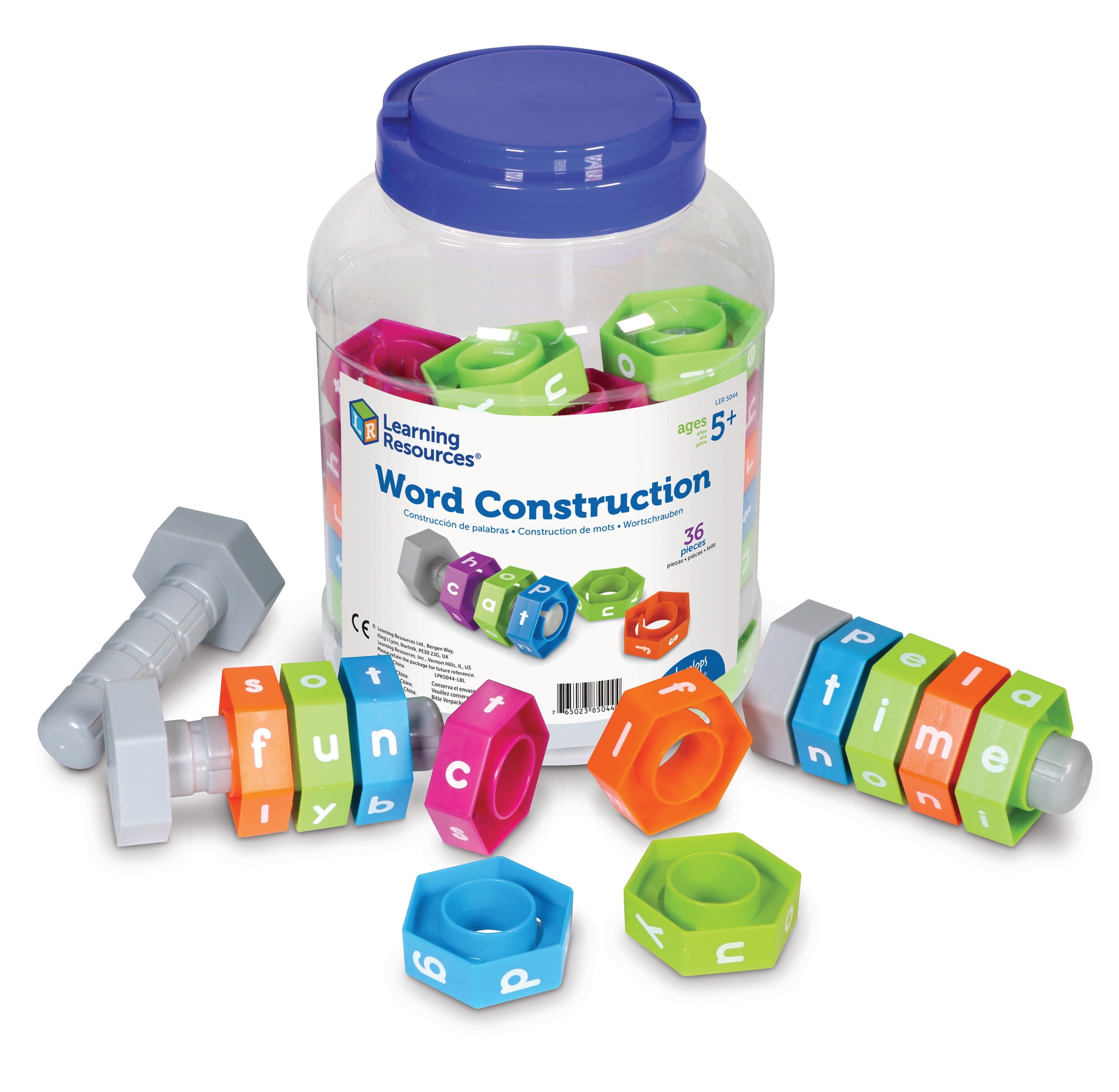 Learning Resources Word Construction, Classroom Game, Ages 5+ - Walmart.com