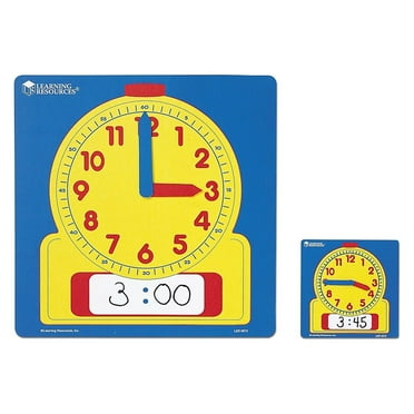Learning Resources Educational Big Time Student Clock for Teaching Kids ...