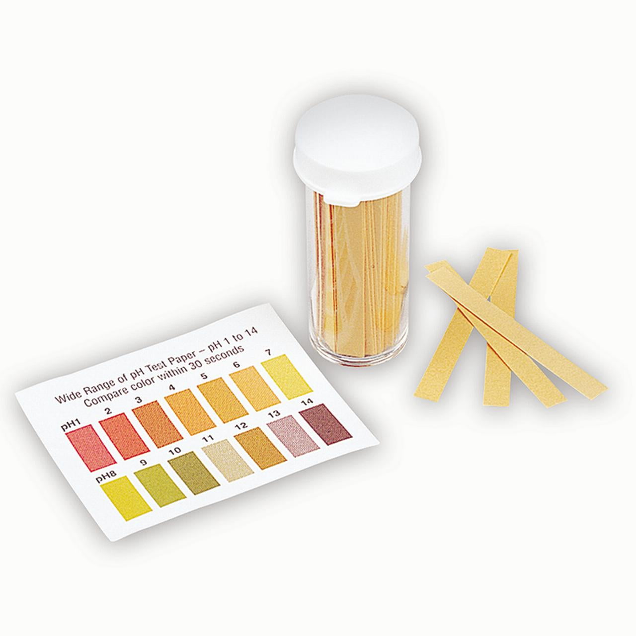 Learning Resources® pH Strips, 7 1/2" x 3 1/2", Pack Of 100 - Walmart.com