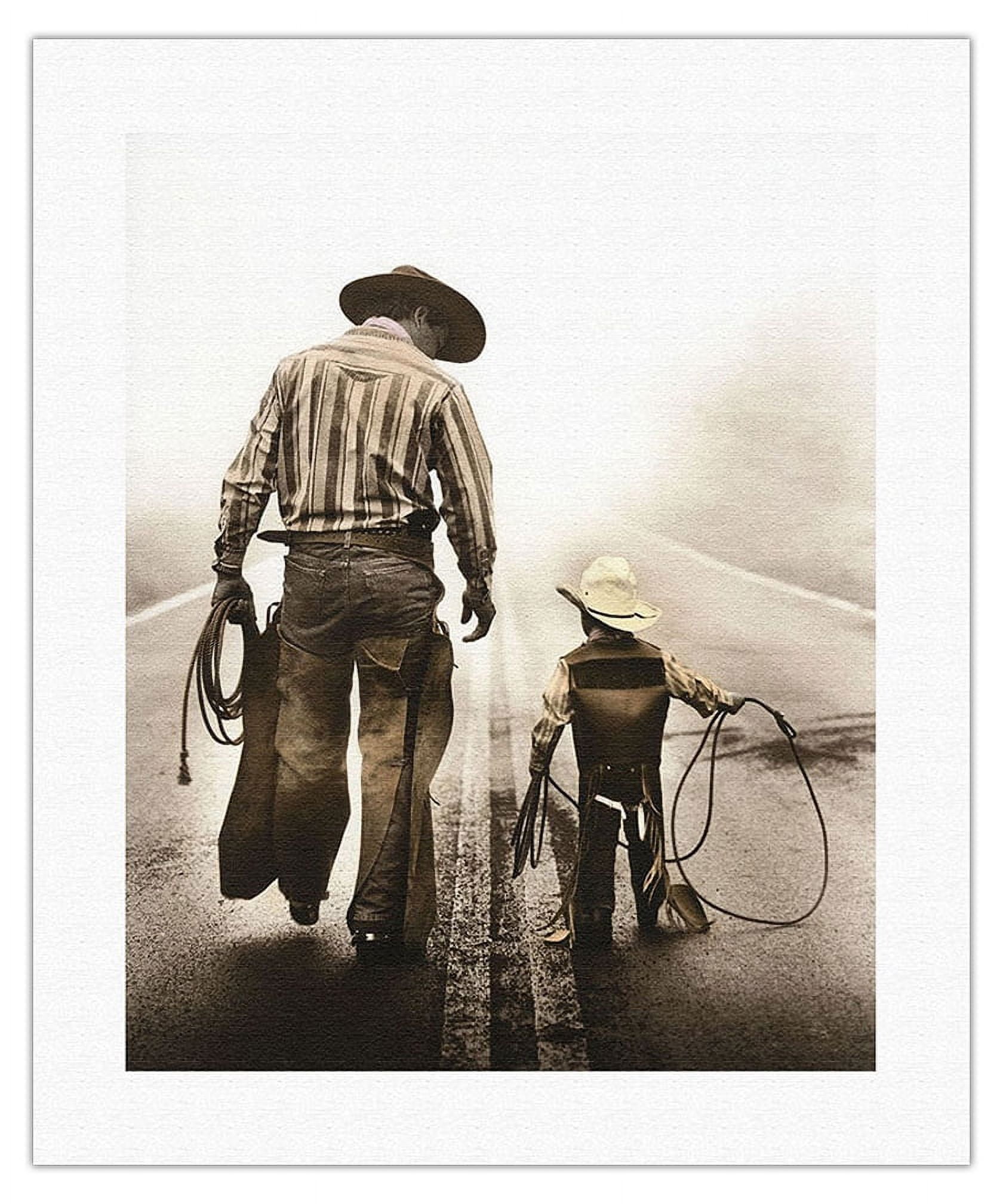 Learning the Ropes - Hawaiian Cowboy (Paniolo) Teaches His Son ...