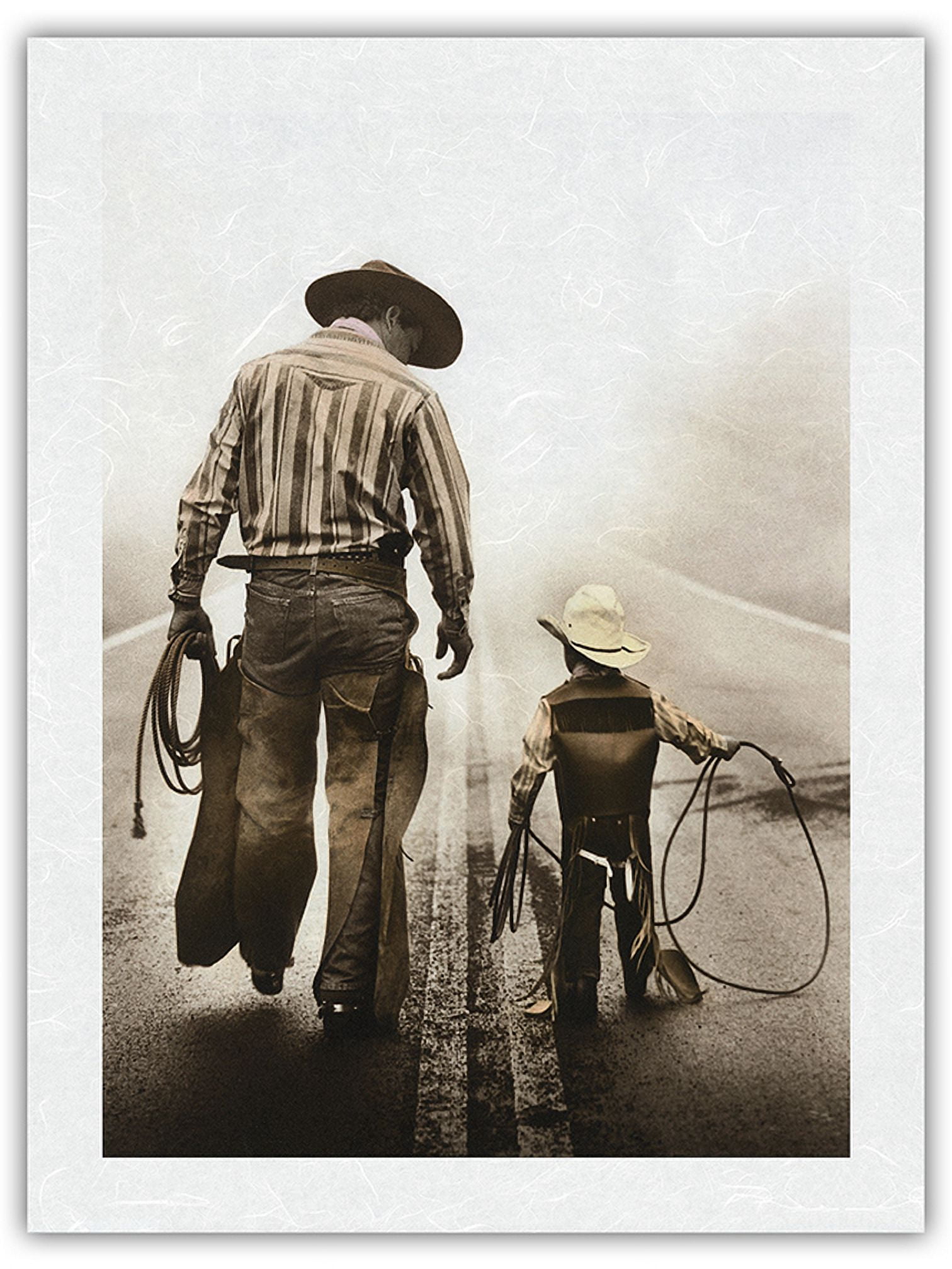 Learning the Ropes - Hawaiian Cowboy (Paniolo) Teaches His Son ...