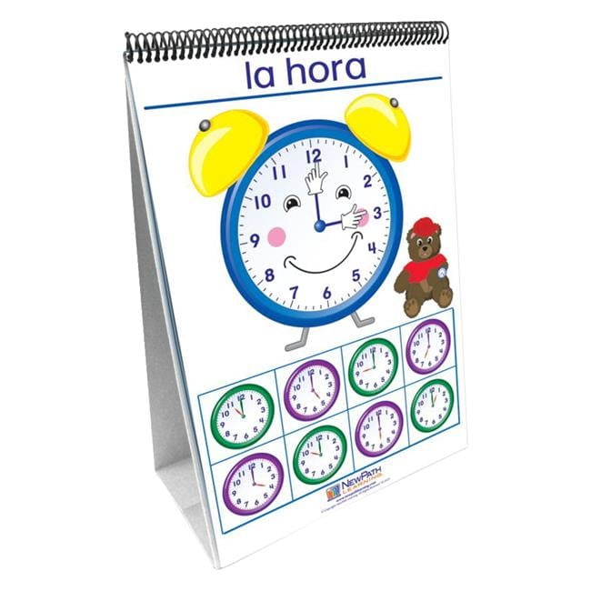 Learning Time, Money & Measurement Flip Chart Set - Spanish Language ...