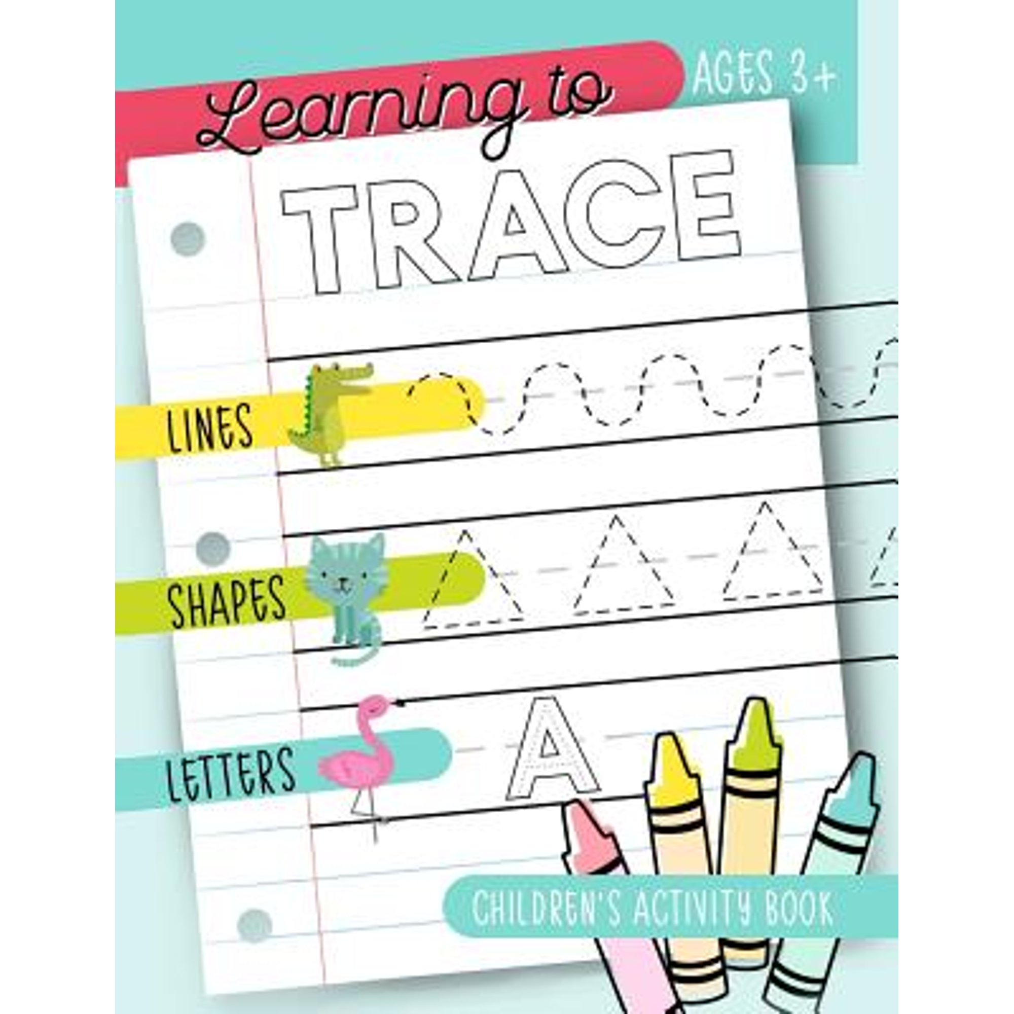 Pre-Owned Learning to Trace: Children's Activity Book: Lines Shapes ...
