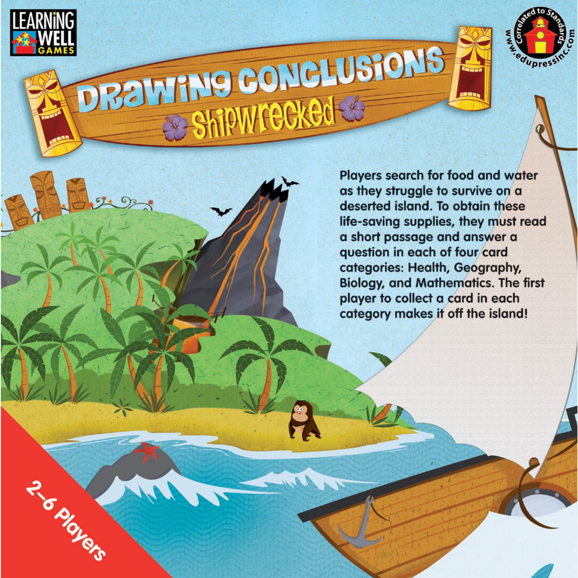 Learning Well Drawing Conclusions Shipwrecked Game, Reading Levels 3.5 ...