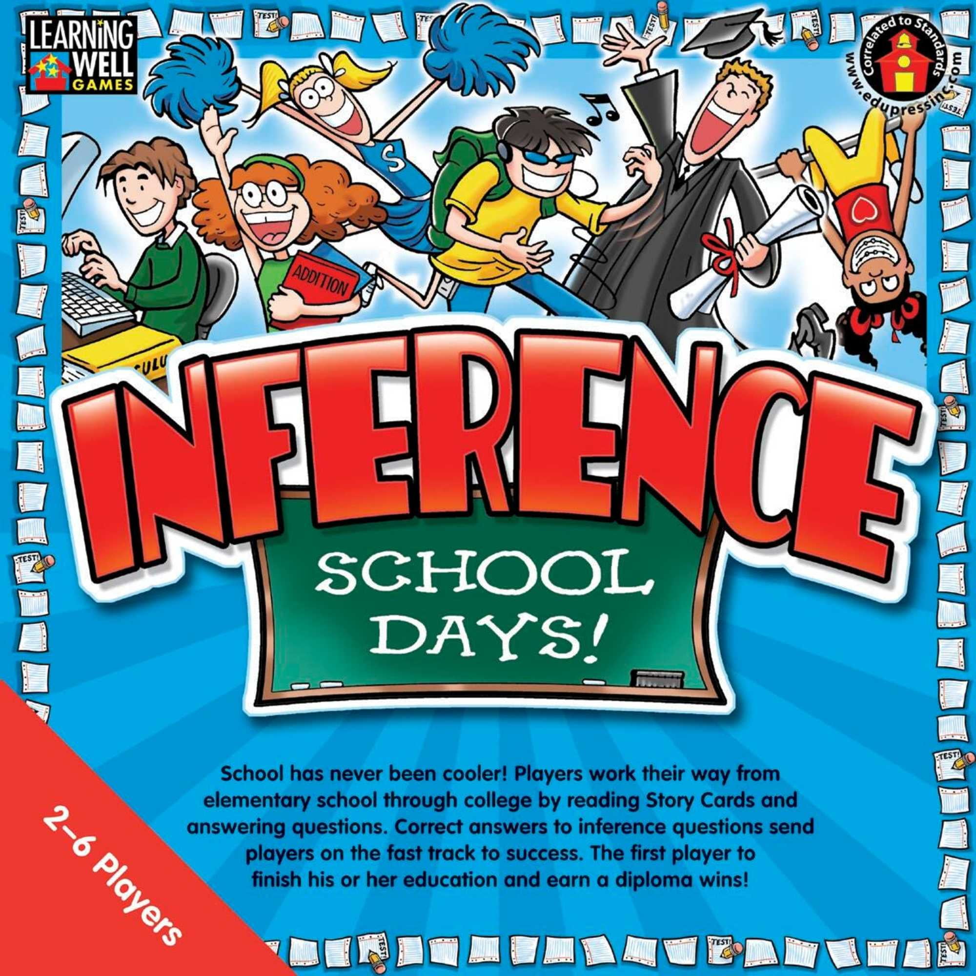 Learning Well Inference School Days Game, Blue Level - Walmart.com