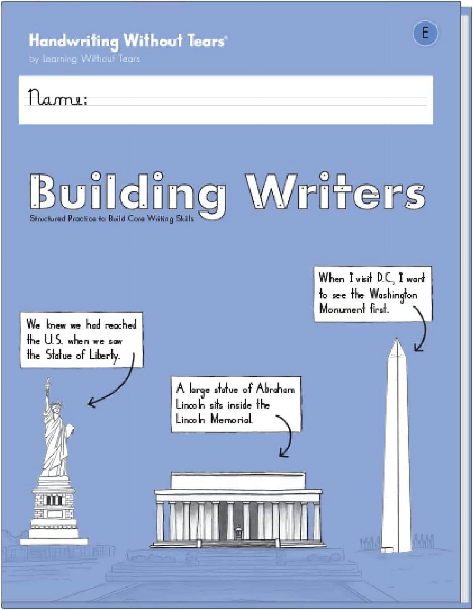Learning Without Tears Building Writers Grade 4 – Student Edition ...