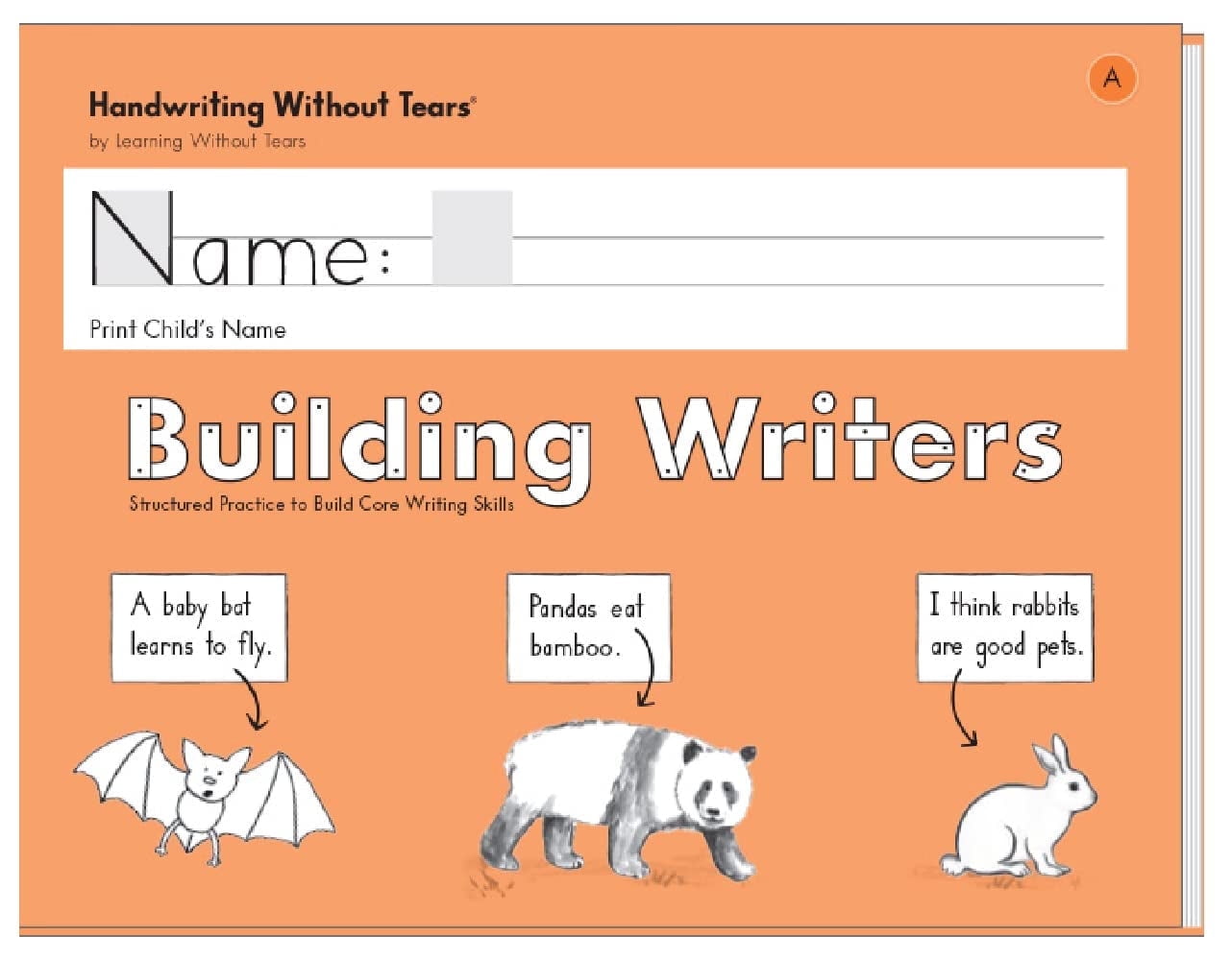 Learning Without Tears Building Writers Student Edition – Grade K ...